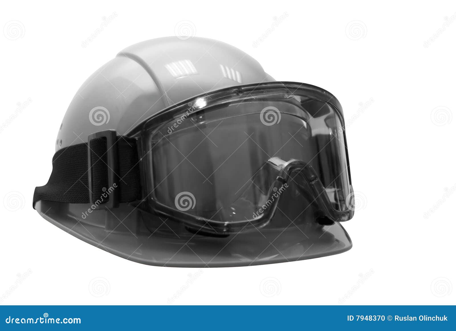 Build Helmet with Goggles on Stock Photo - Image of mask, hardhat: 7948370
