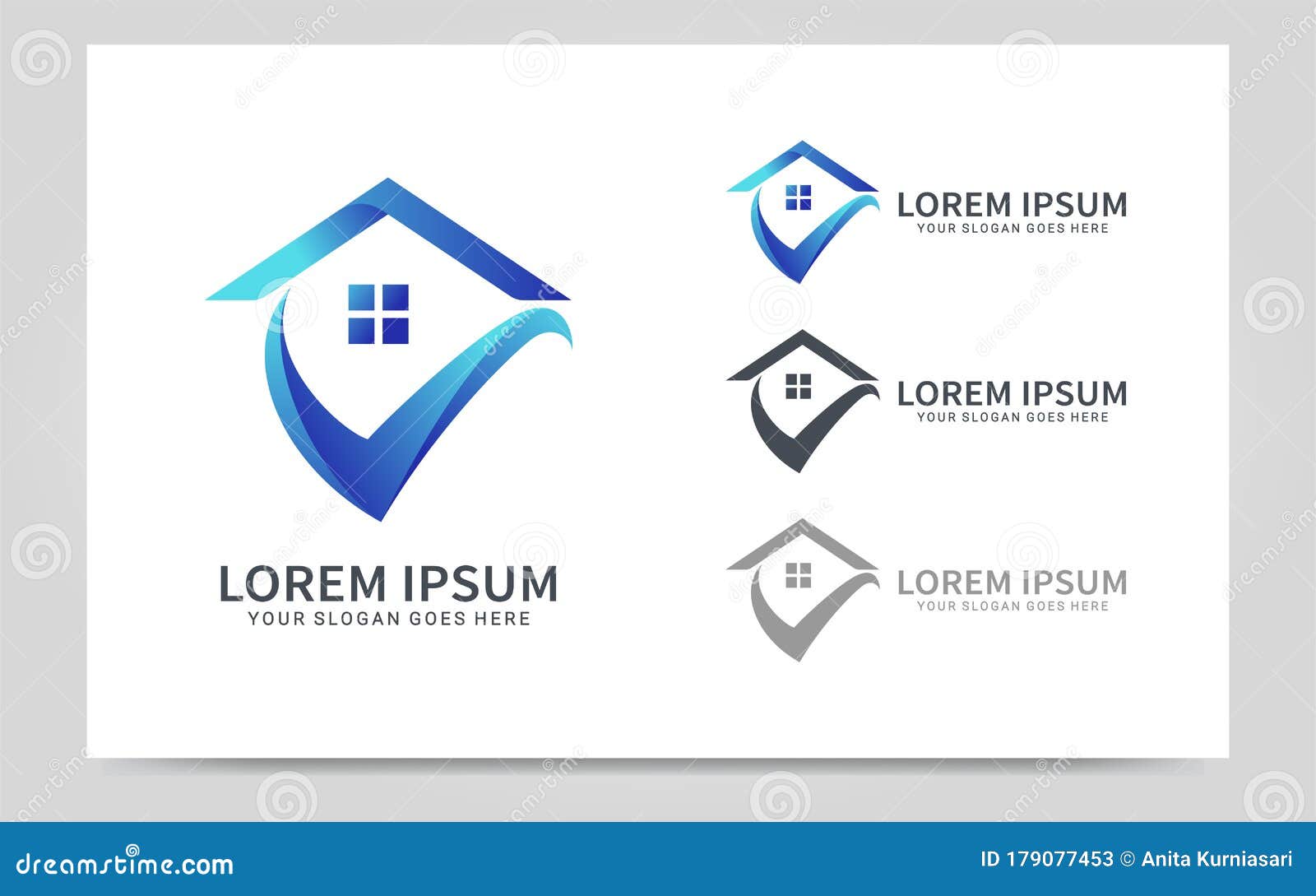 Build Home Logo for Construction or Architecture Company Stock Vector ...