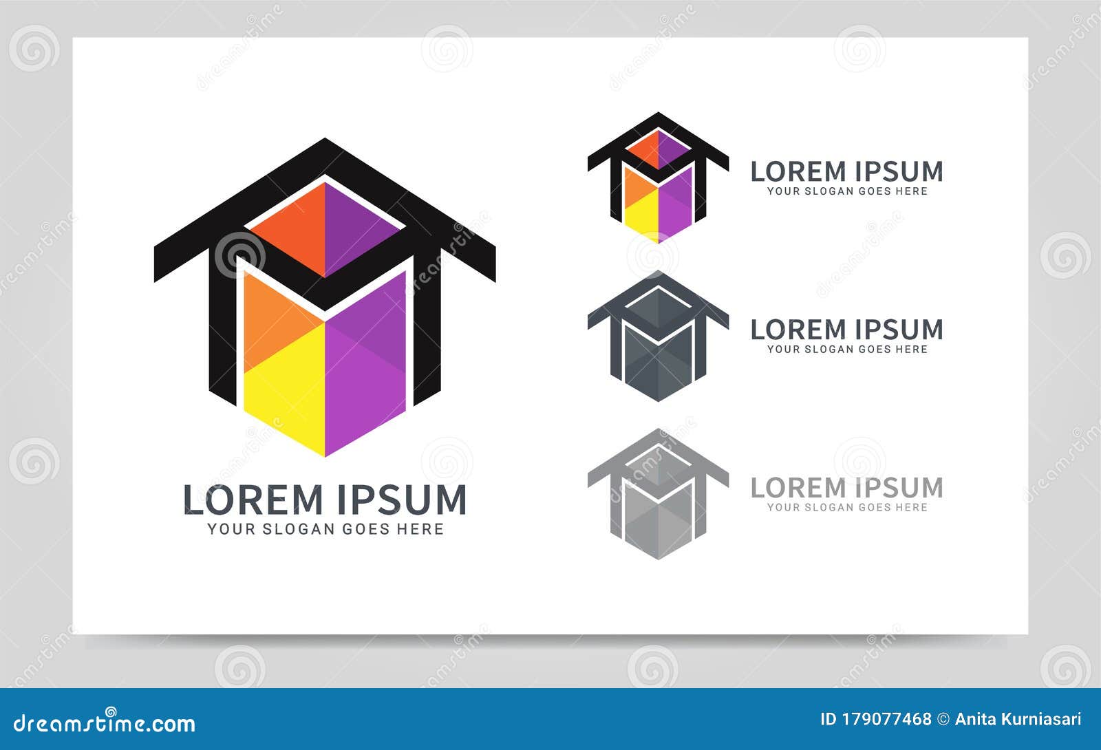Build Home Logo for Construction or Architecture Company Stock Vector ...