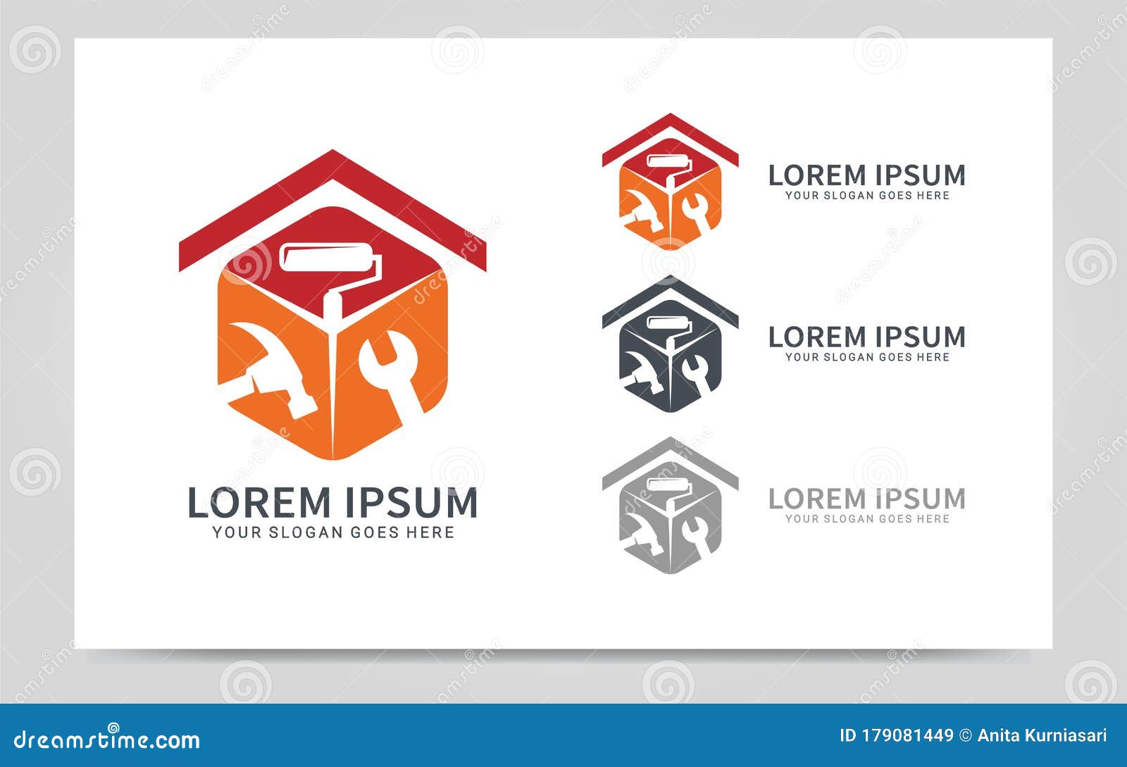 Build Home Logo for Construction or Architecture Company Stock Vector ...
