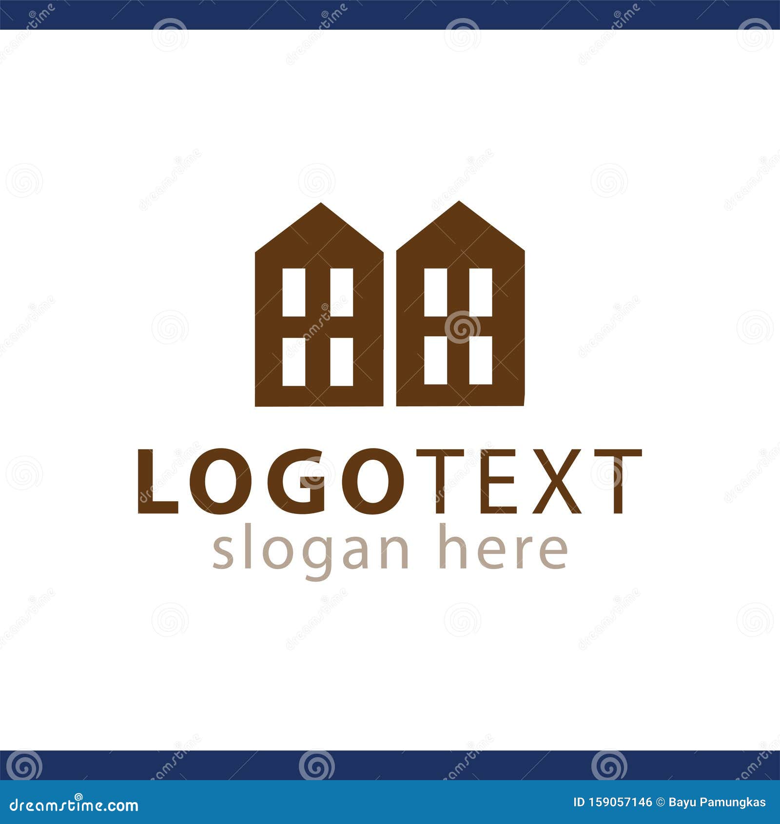 Build Home Logo Vector stock vector. Illustration of apartment - 159057146