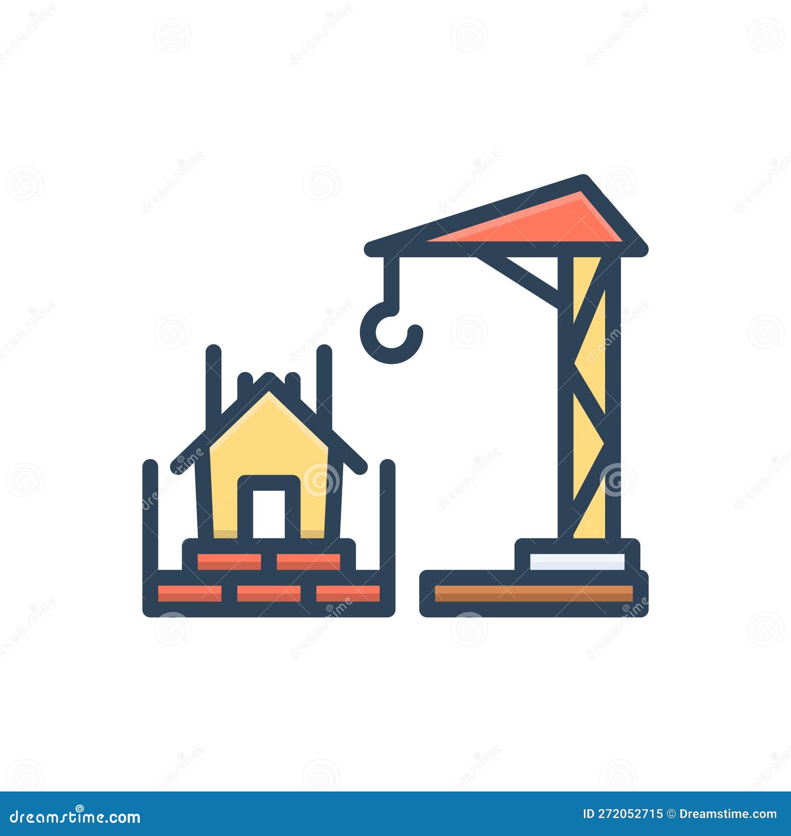 Color Illustration Icon for Build, Constructed and Tools Stock ...