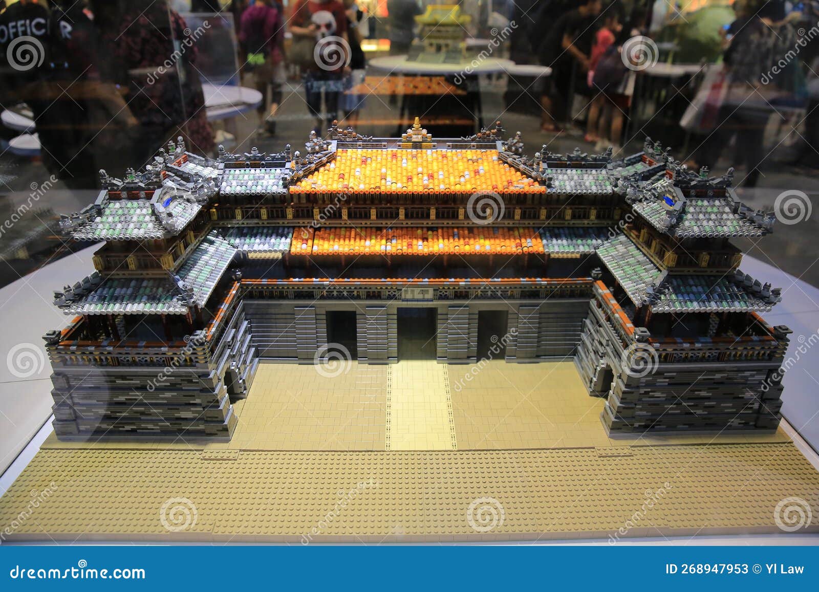 The Build from LEGO Blocks on Display Editorial Stock Photo - Image of ...