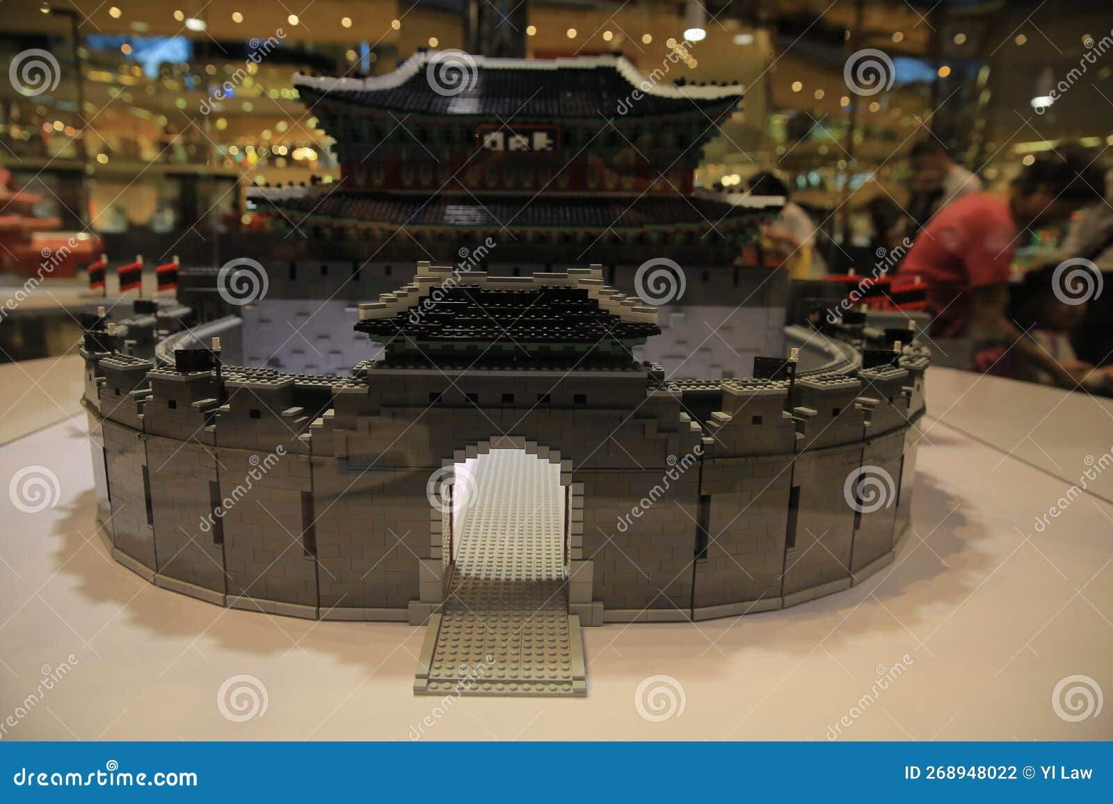The Build from LEGO Blocks on Display Editorial Photography - Image of ...