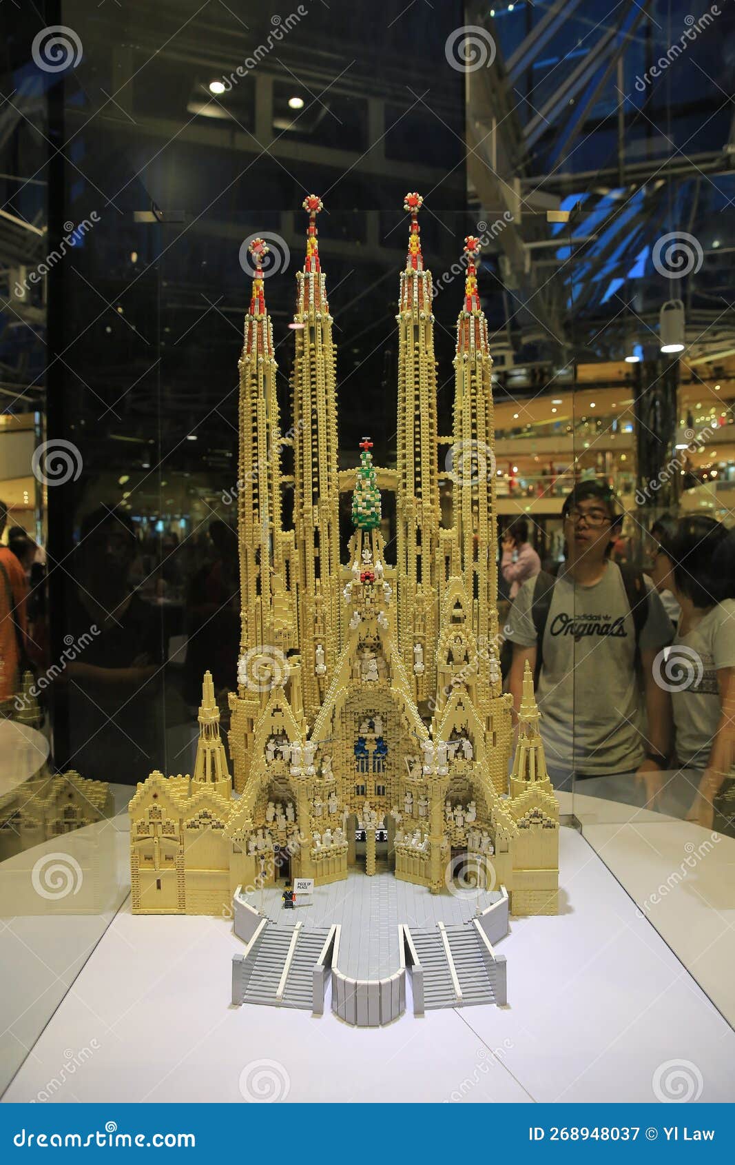 The Build from LEGO Blocks on Display Editorial Photography - Image of ...