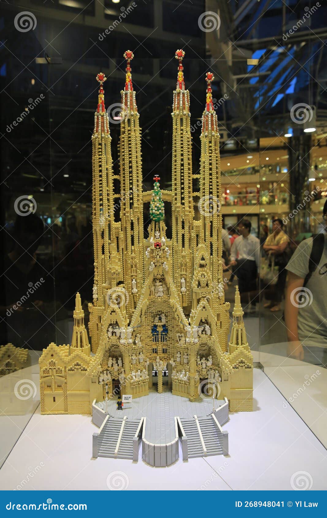 The Build from LEGO Blocks on Display Editorial Photo - Image of view ...