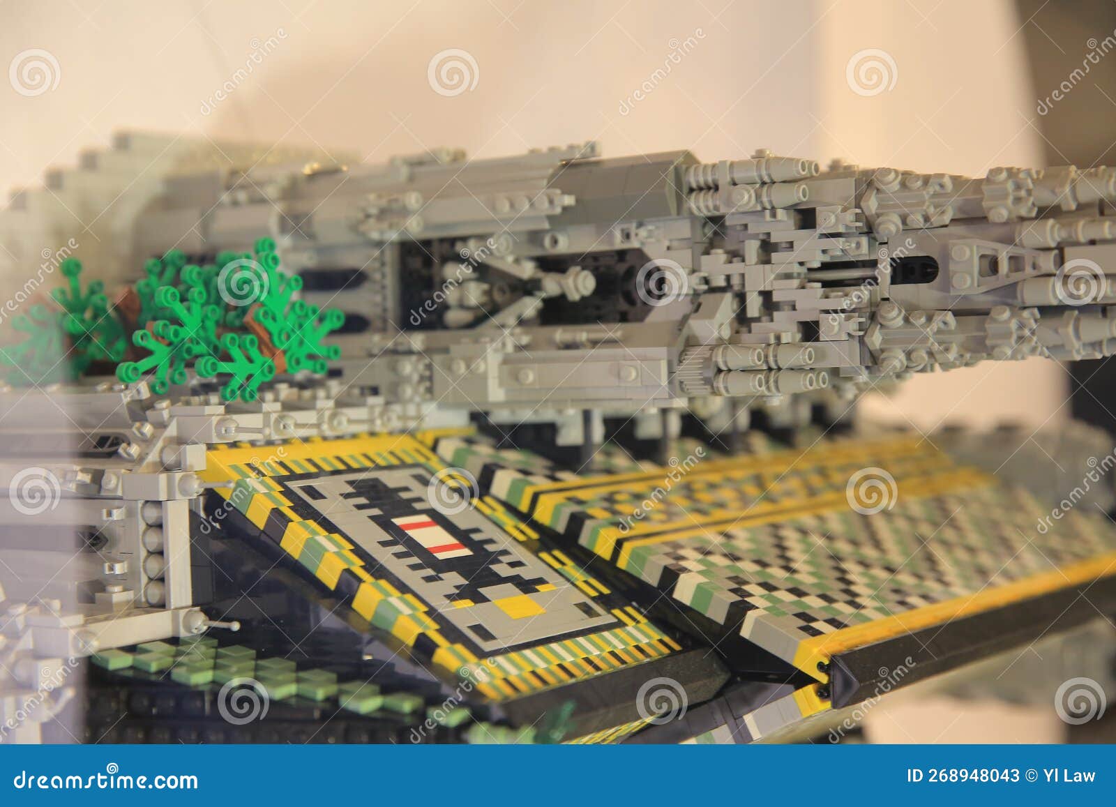 The Build from LEGO Blocks on Display Editorial Stock Photo - Image of ...