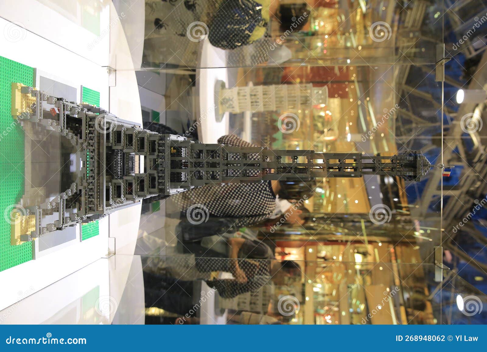 The Build from LEGO Blocks on Display Editorial Photography - Image of ...