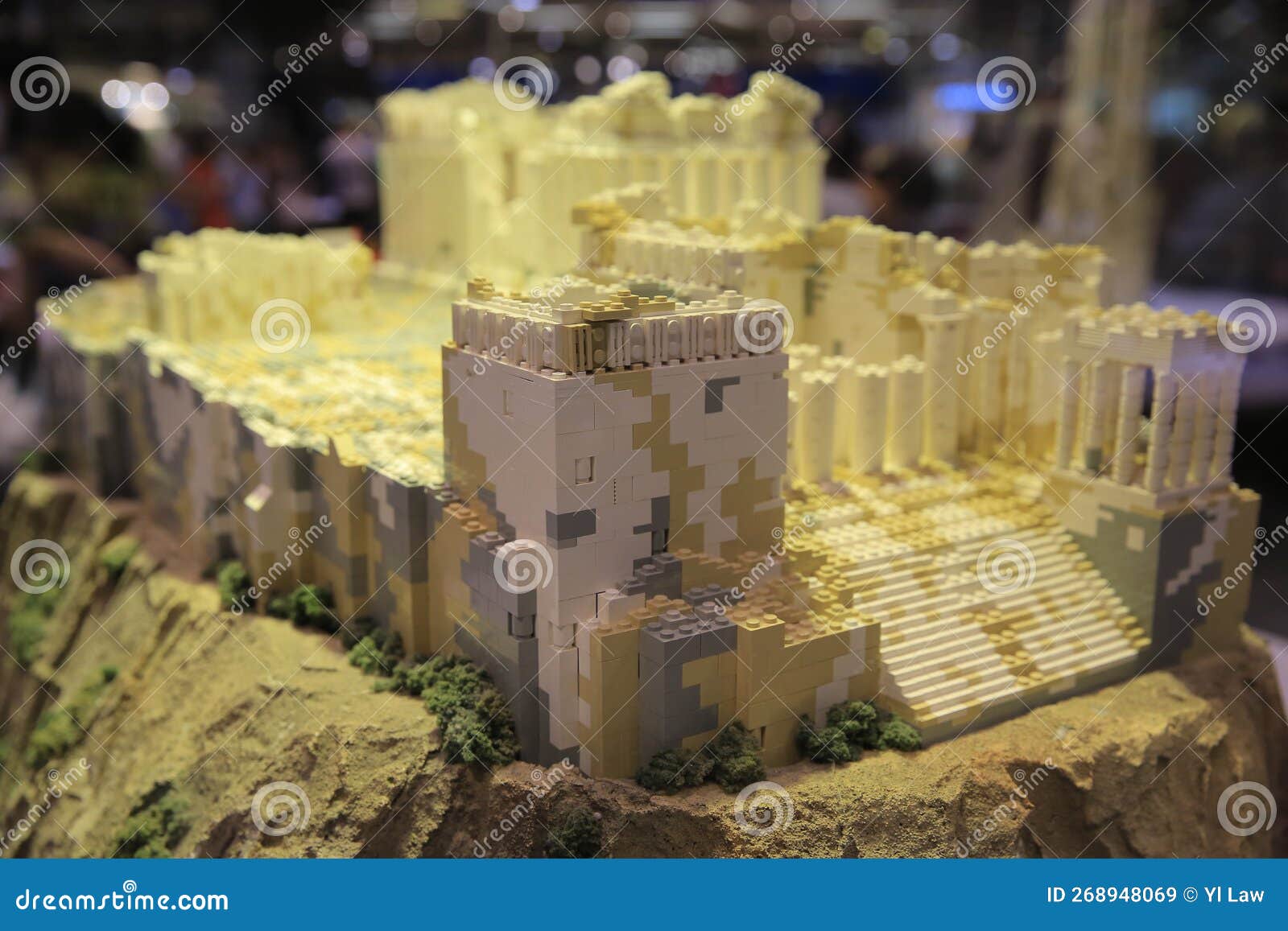The Build from LEGO Blocks on Display Editorial Stock Image - Image of ...