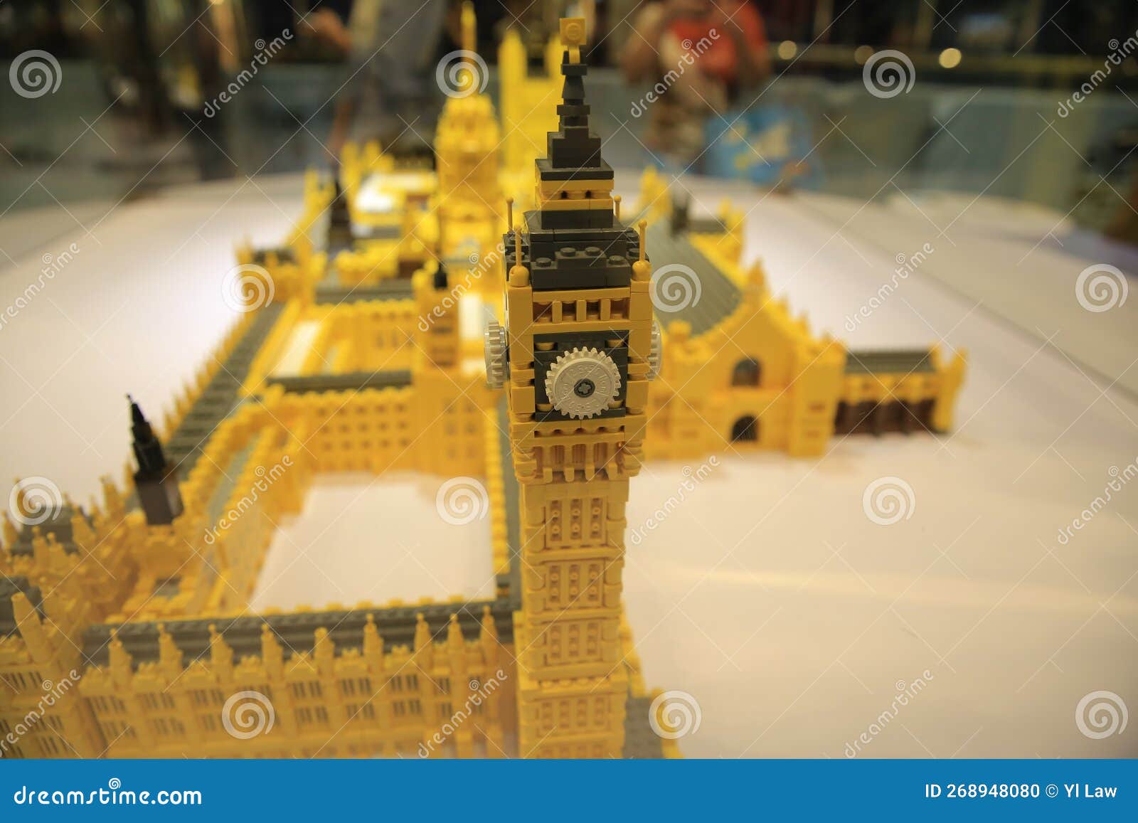 The Build from LEGO Blocks on Display Editorial Image - Image of view ...