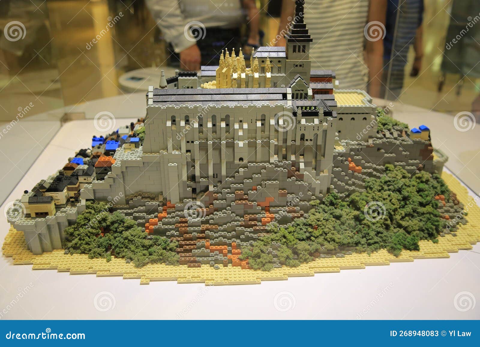 The Build from LEGO Blocks on Display Editorial Stock Photo - Image of ...