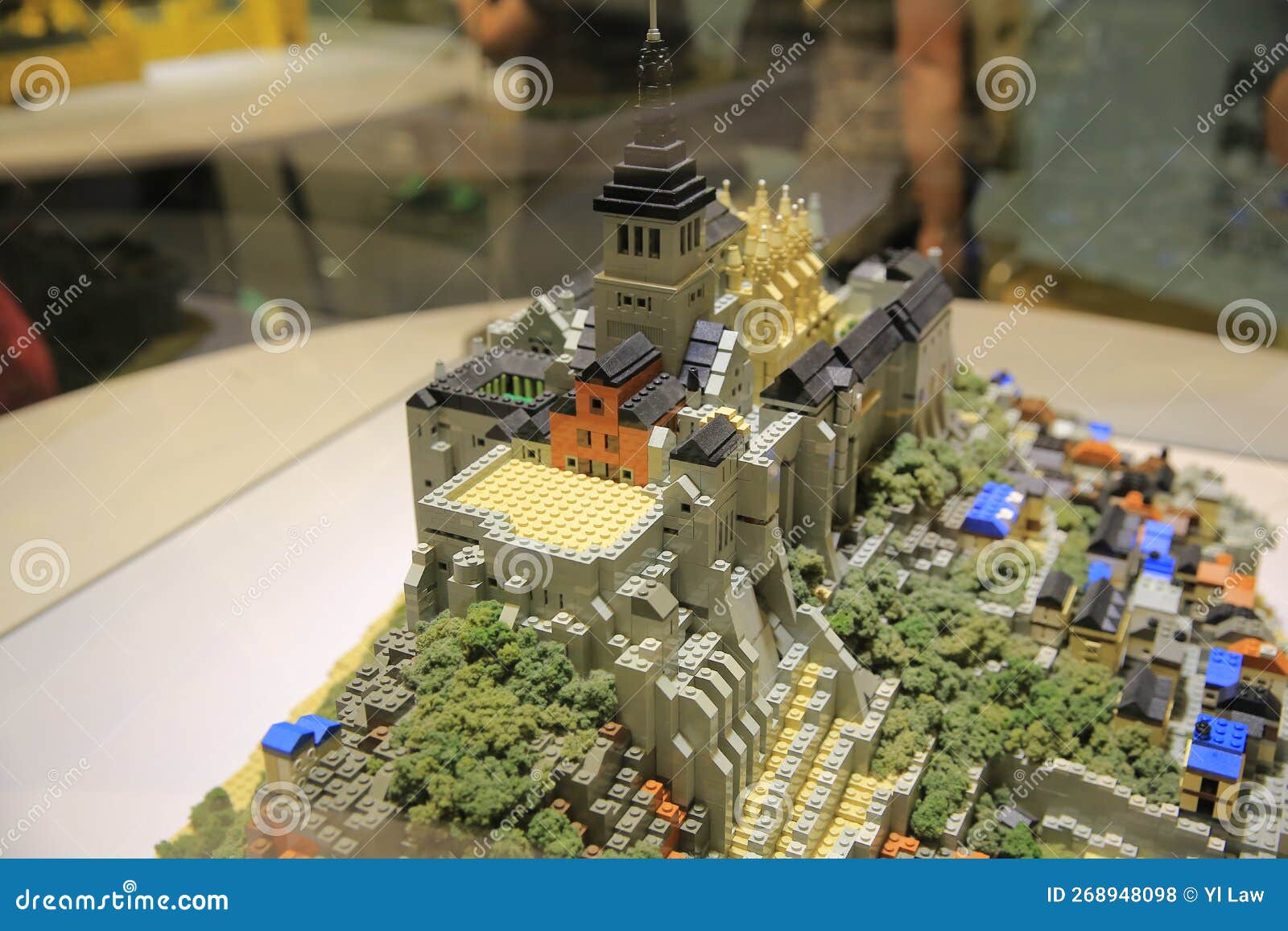 The Build from LEGO Blocks on Display Editorial Stock Photo - Image of ...