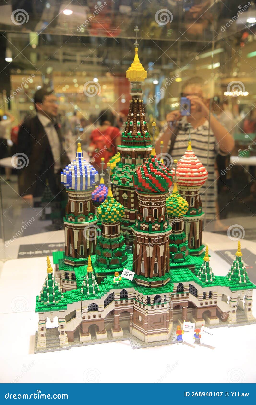 The Build from LEGO Blocks on Display Editorial Photography - Image of ...