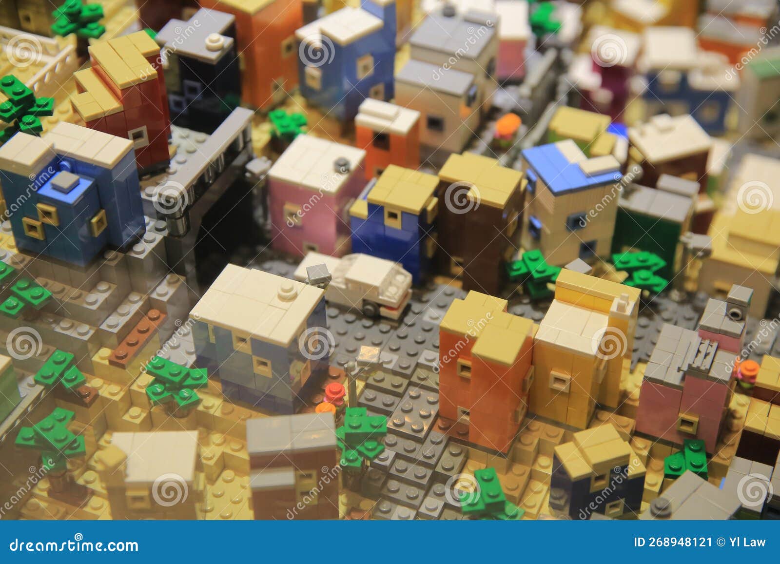 The Build from LEGO Blocks on Display Editorial Photo - Image of indoor ...