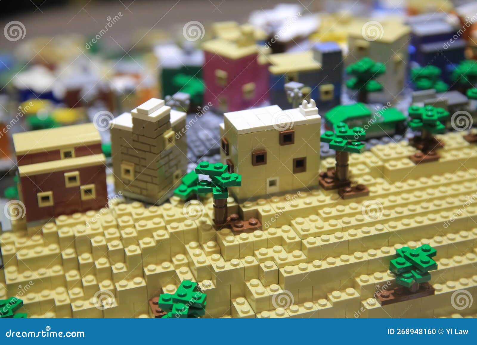 The Build from LEGO Blocks on Display Editorial Image - Image of ...