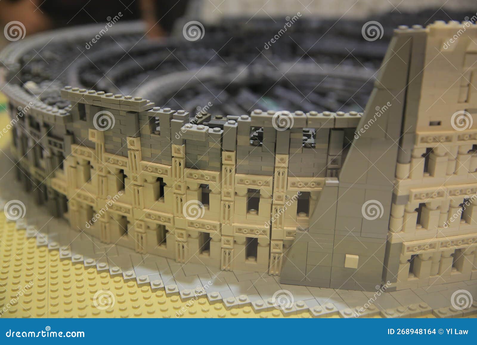 The Build from LEGO Blocks on Display Editorial Stock Image - Image of ...