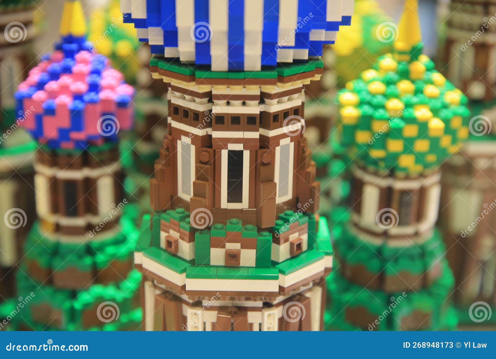 The Build from LEGO Blocks on Display Editorial Stock Photo - Image of ...