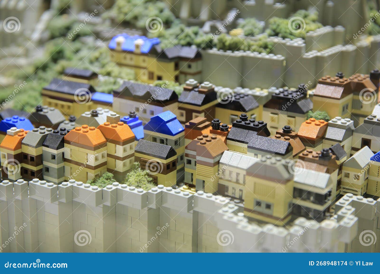 The Build from LEGO Blocks on Display Editorial Stock Image - Image of ...