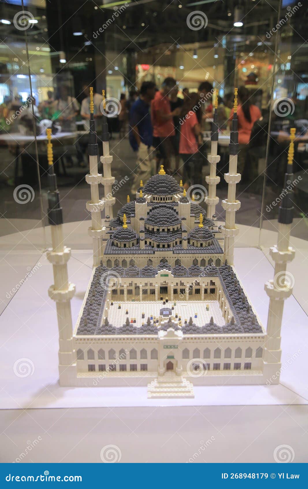 The Build from LEGO Blocks on Display Editorial Stock Image - Image of ...