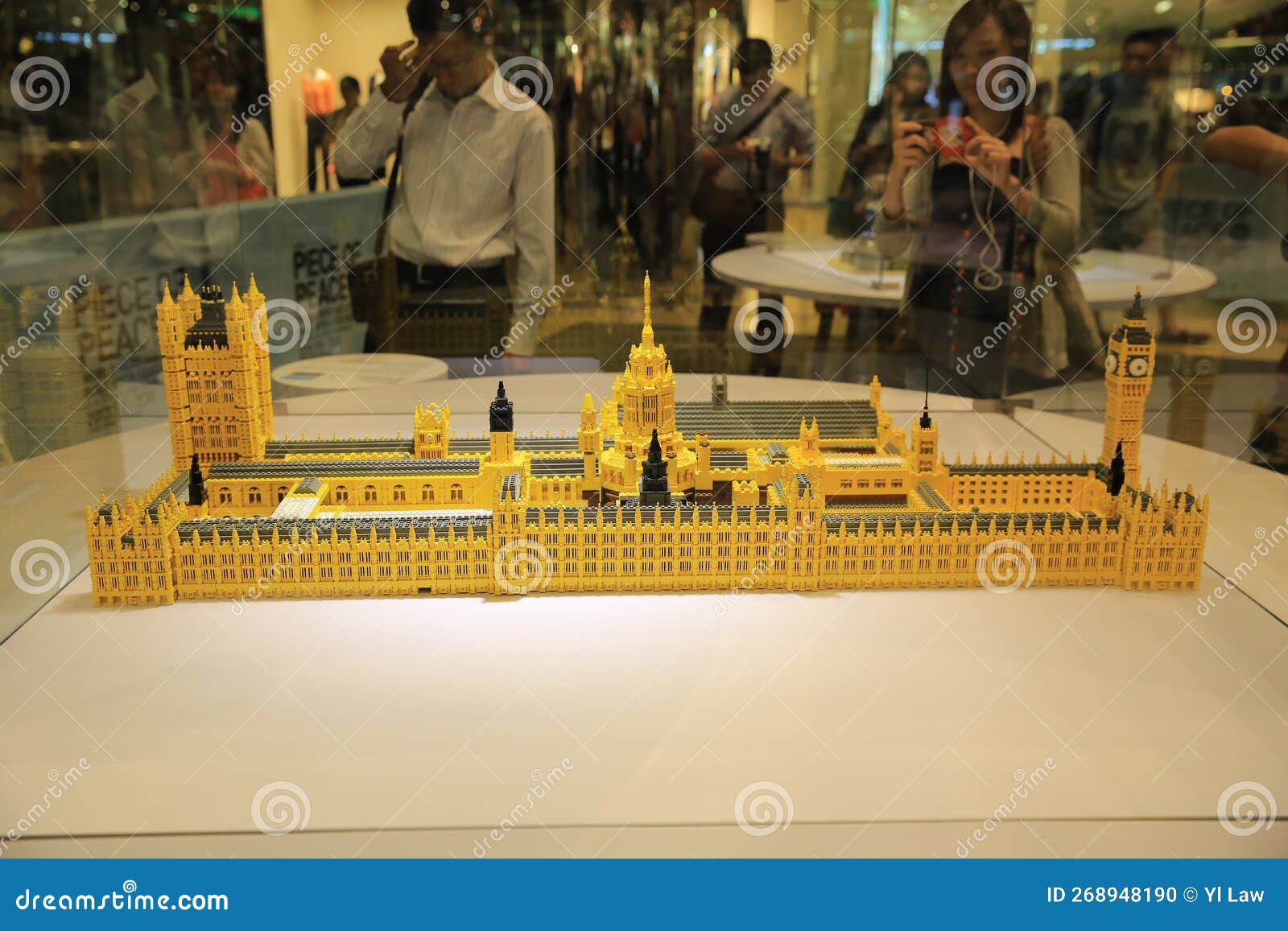 The Build from LEGO Blocks on Display Editorial Image - Image of ...