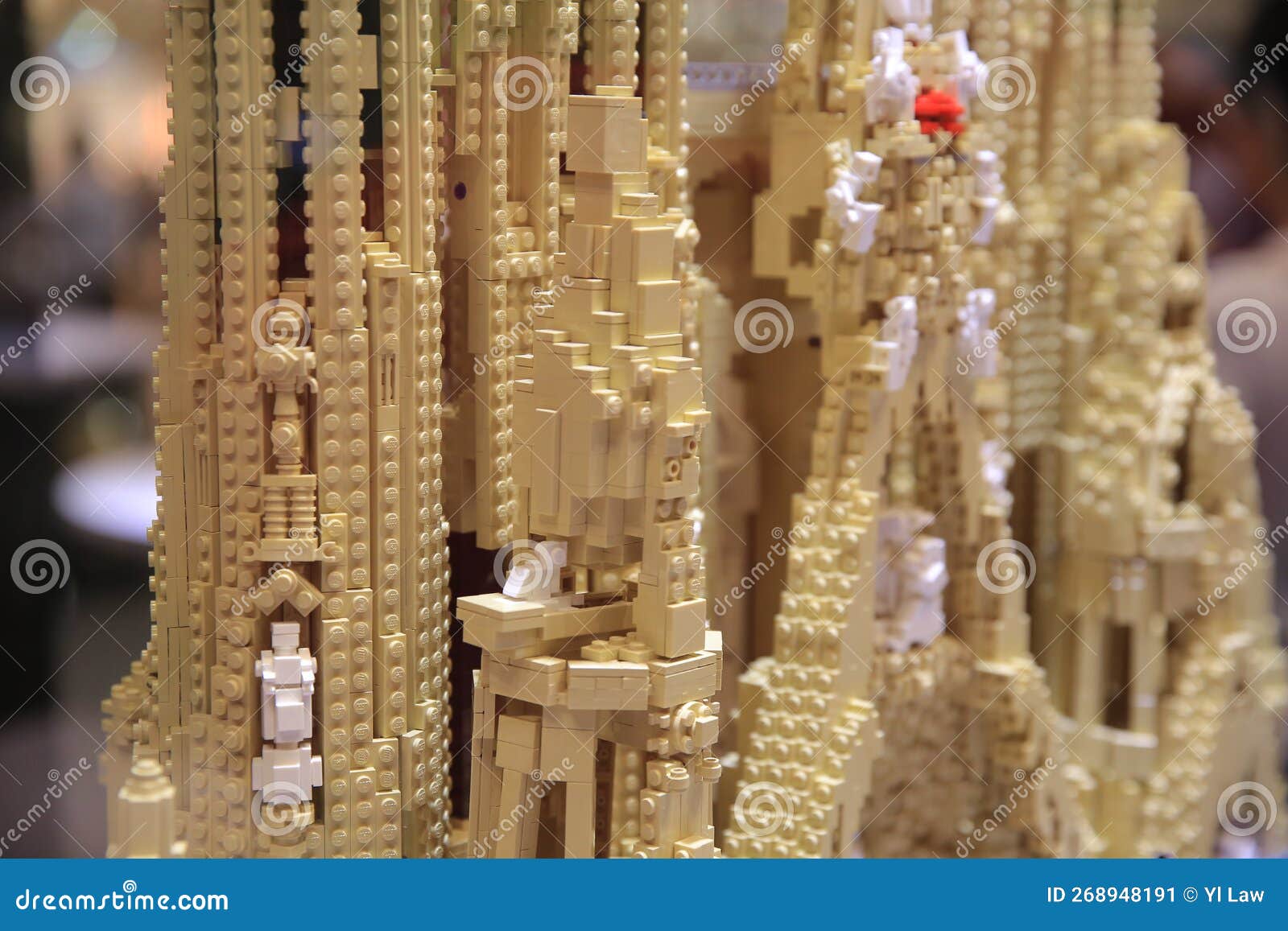 The Build from LEGO Blocks on Display Editorial Photo - Image of ...