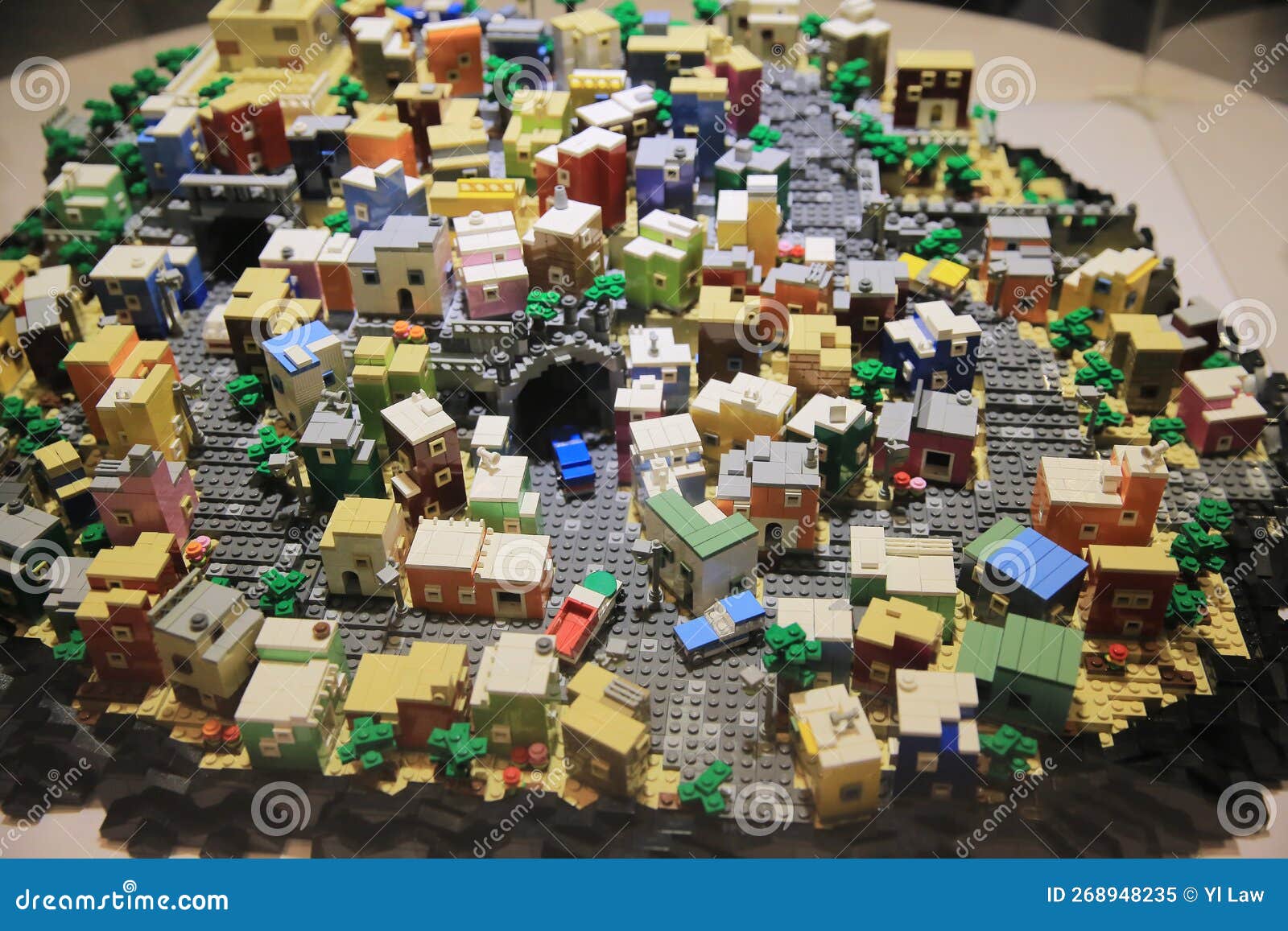 The Build from LEGO Blocks on Display Editorial Image - Image of event ...