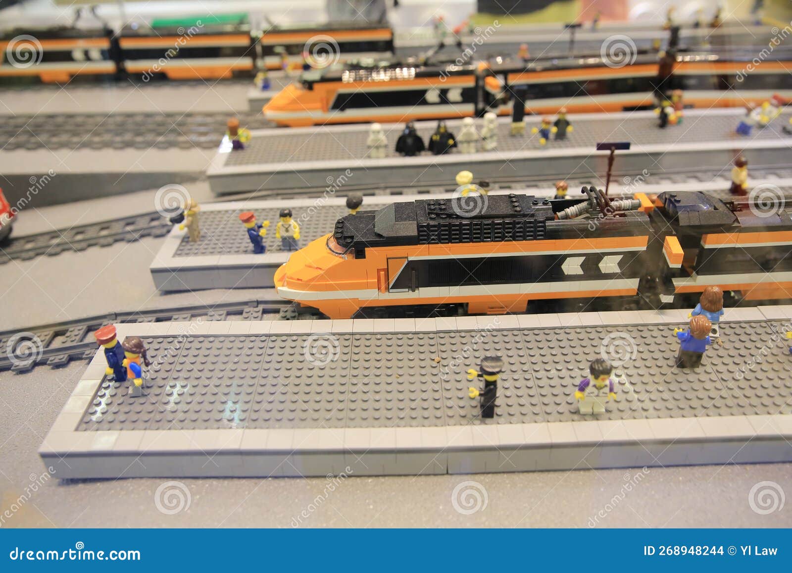 The Build from LEGO Blocks on Display Editorial Stock Image - Image of ...