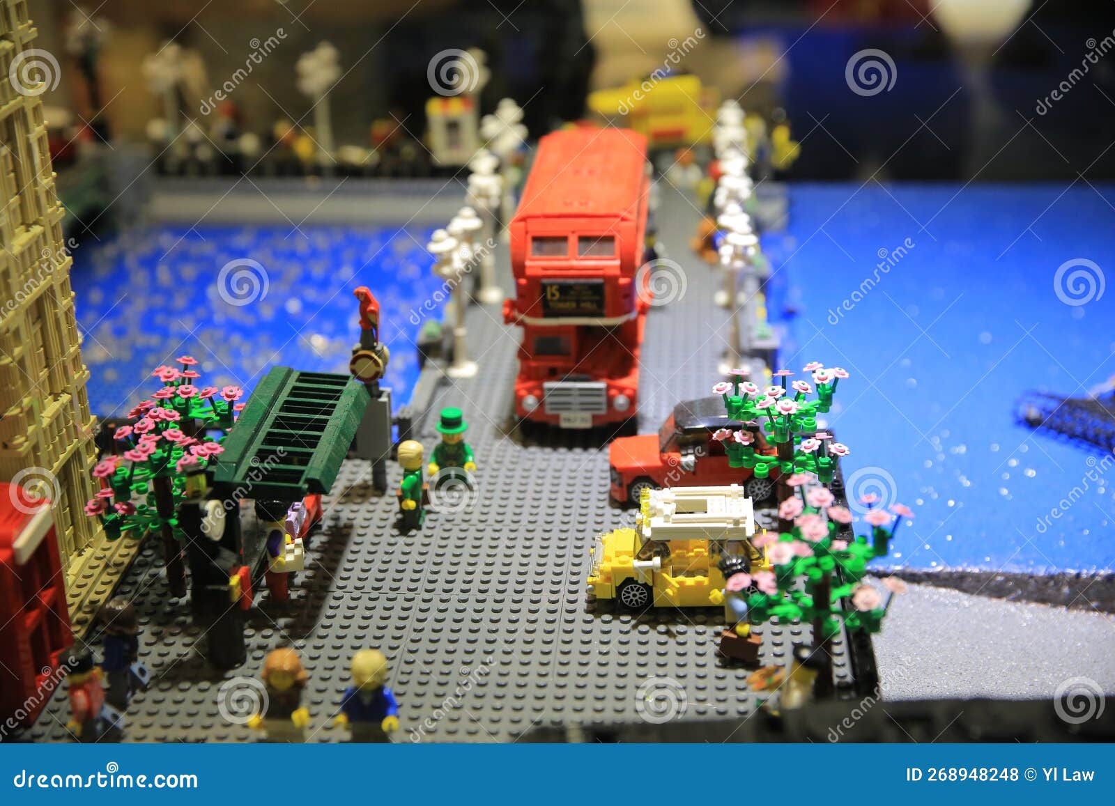 The Build from LEGO Blocks on Display Editorial Stock Photo - Image of ...