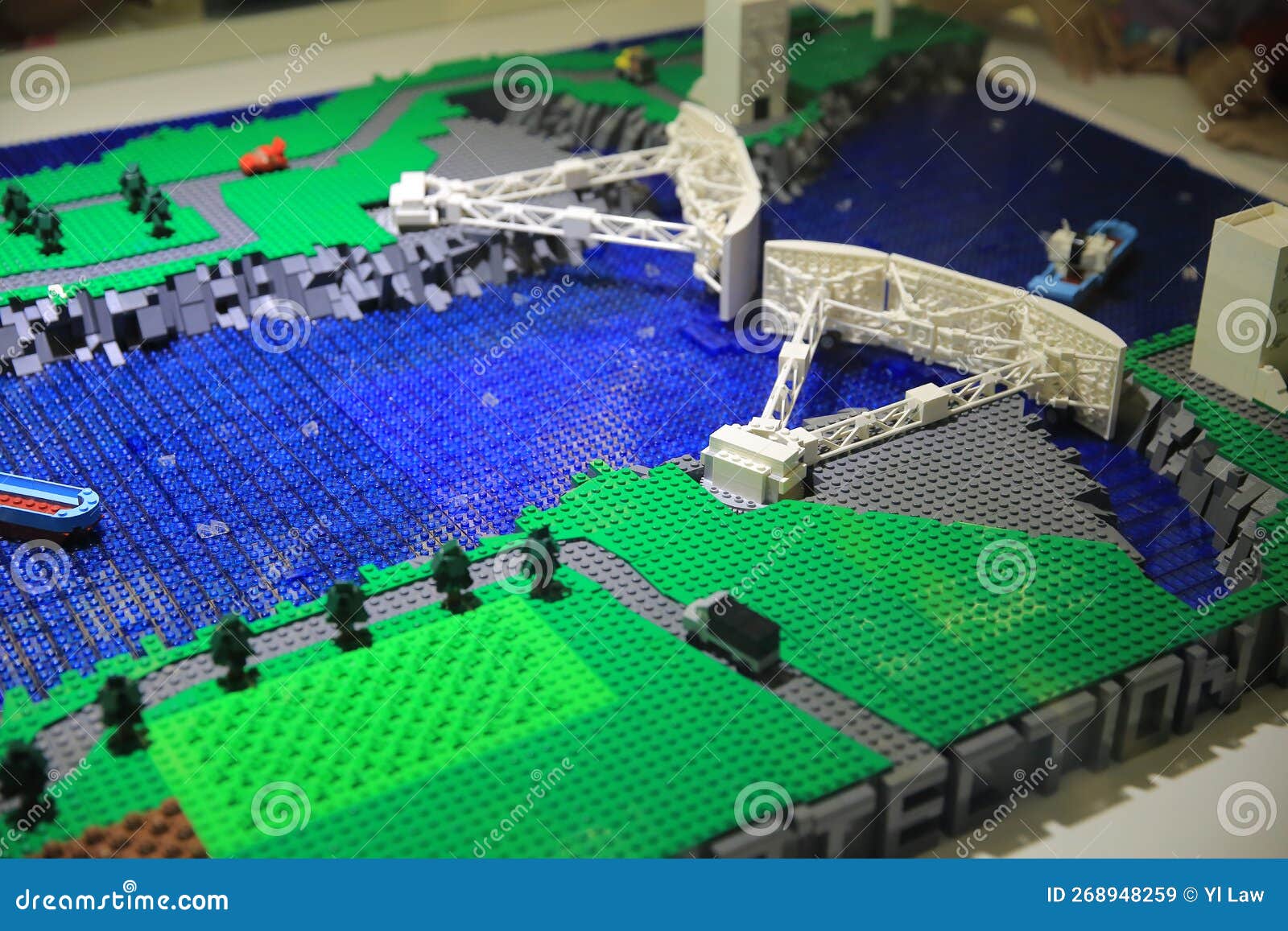 The Build from LEGO Blocks on Display Editorial Stock Image - Image of ...