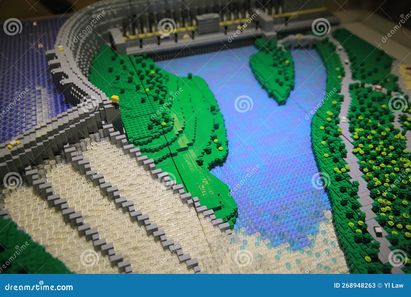 The Build from LEGO Blocks on Display Editorial Stock Photo - Image of ...