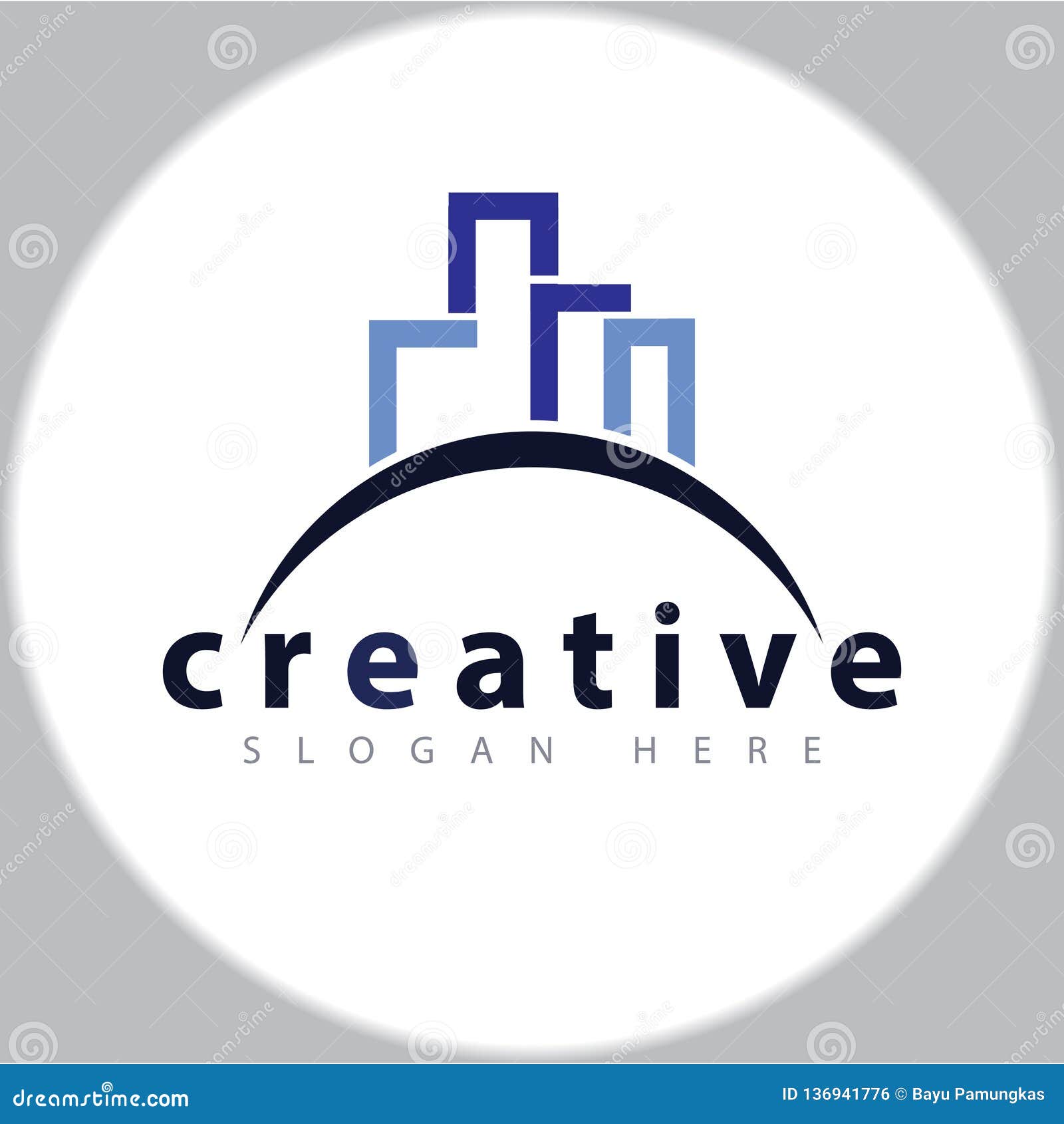 Build Line with Letter Logo Icon Vector Template Stock Vector ...