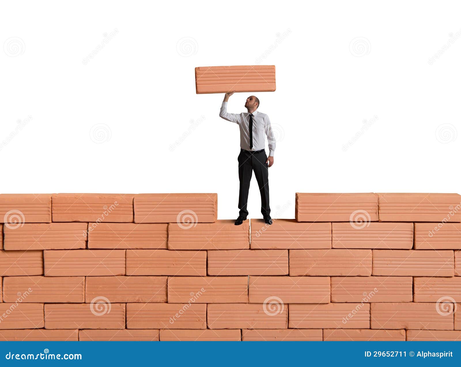 Build a new business stock image. Image of composition - 29652711