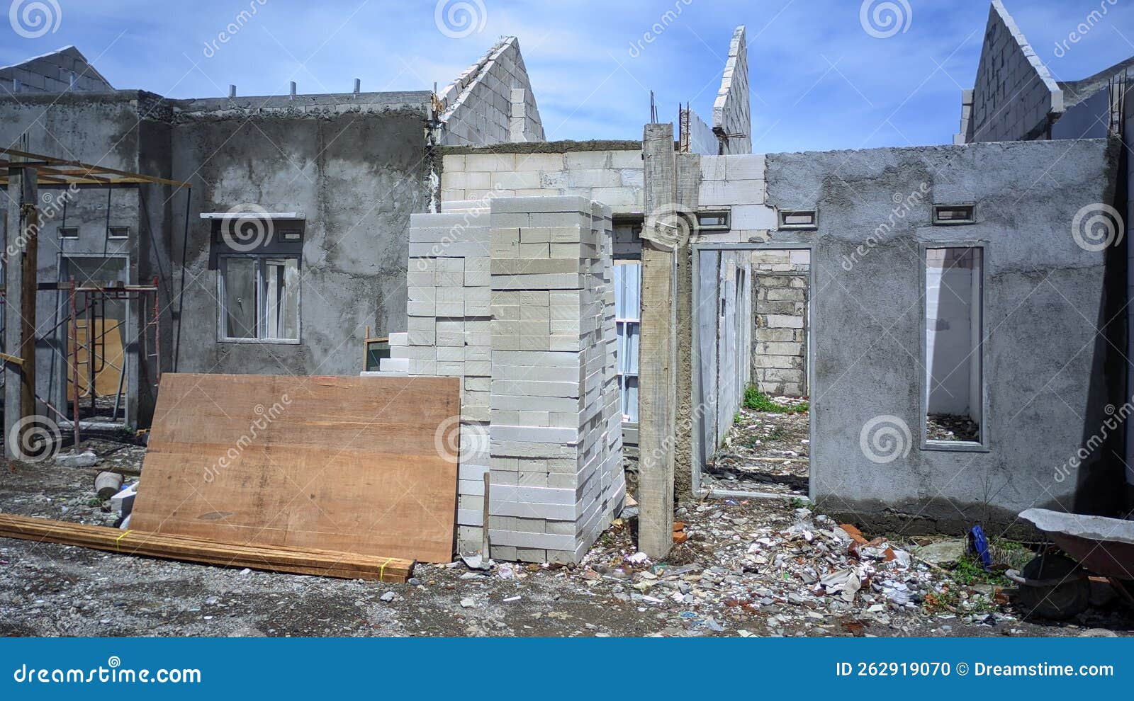 Build new home stock photo. Image of fortification, rock - 262919070