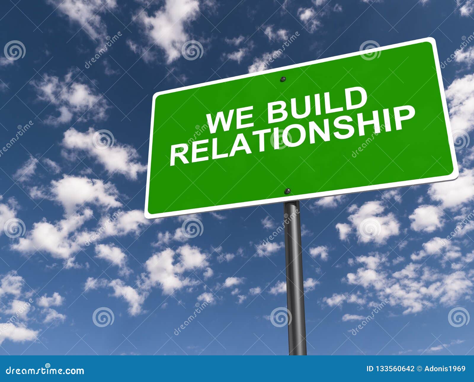 We build relationship stock illustration. Illustration of original ...