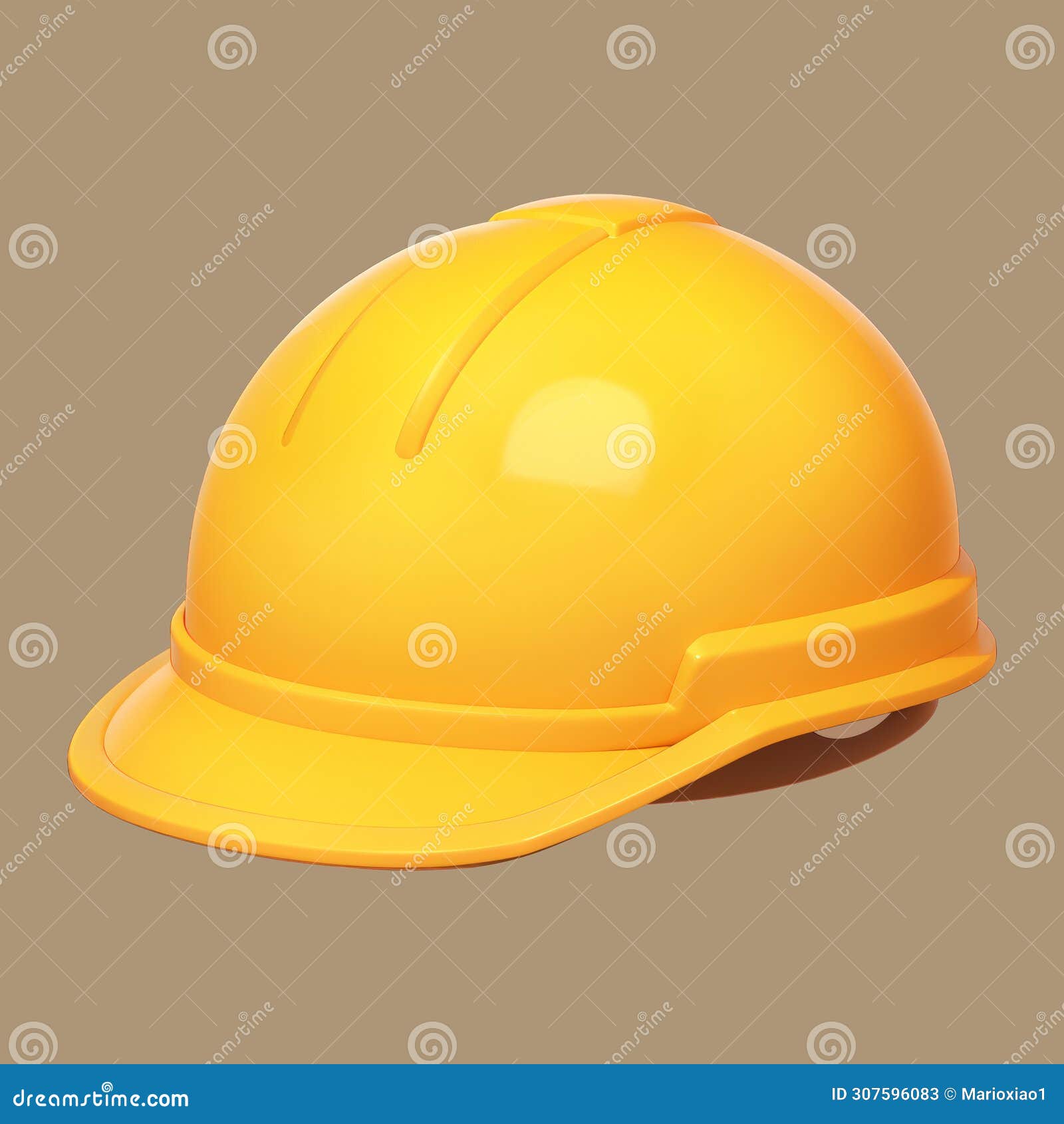 Build Strong: Iconic Construction Hat Graphic Stock Illustration ...
