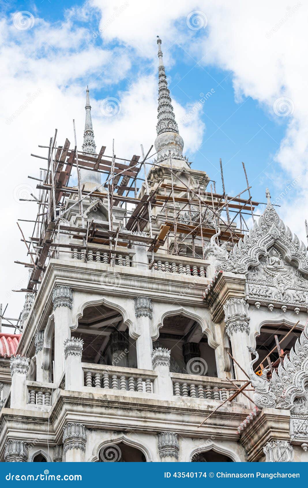 Build of temple stock photo. Image of cement, pray, praise - 43540174