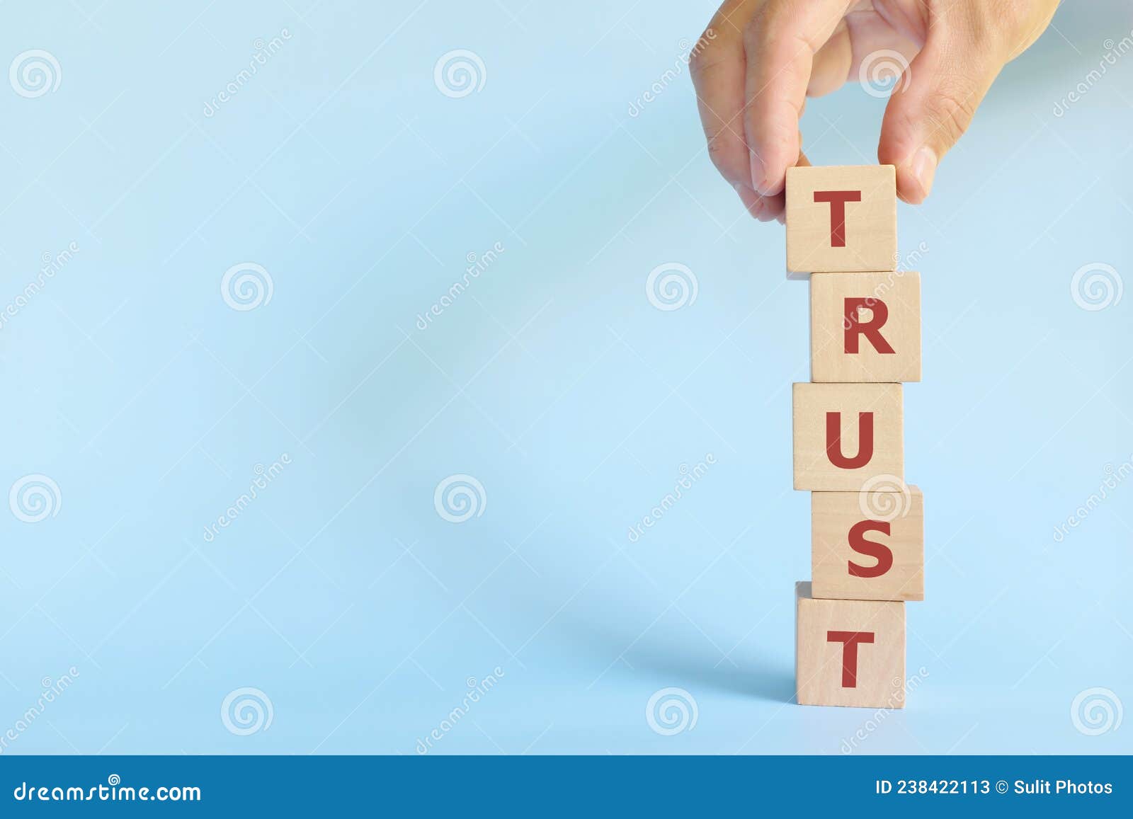 BUILD TRUST Text On Notebook With Calculator On Diagram Background ...