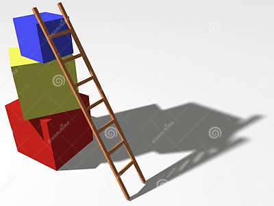 Build up - concept stock illustration. Illustration of succesfull - 16033