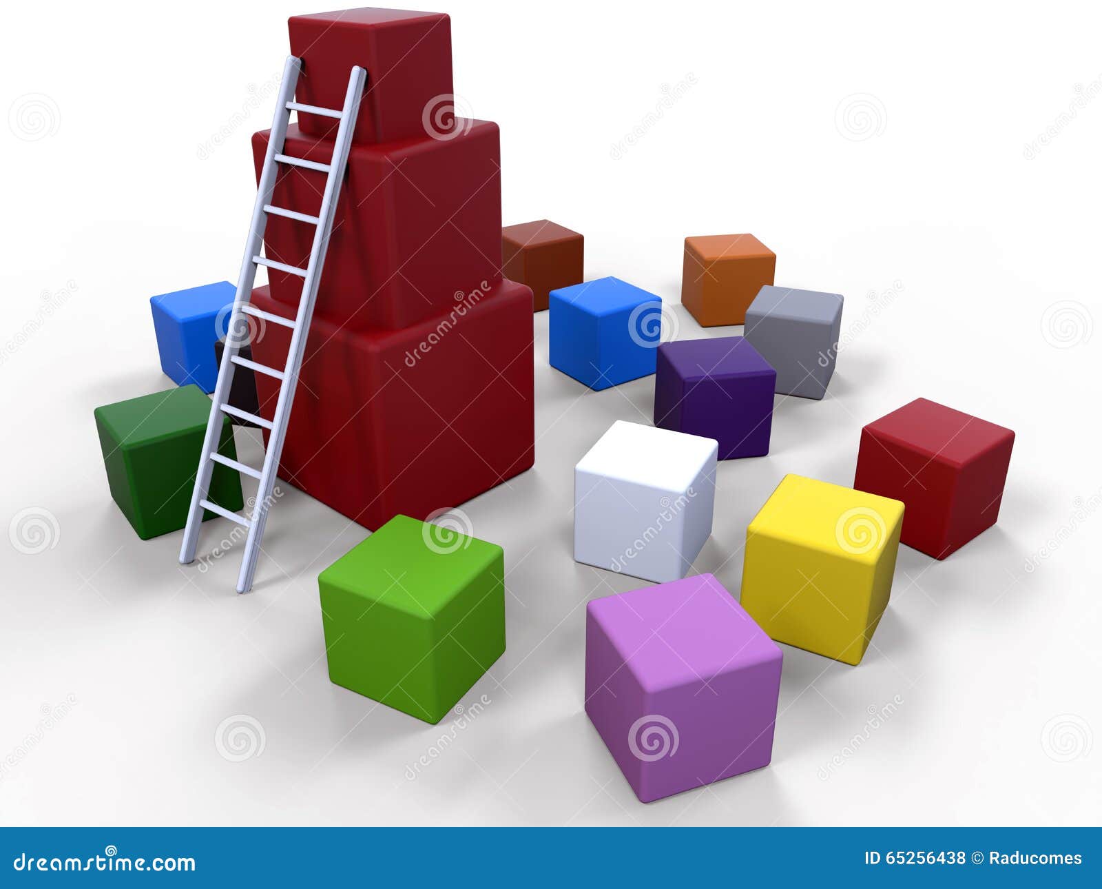 Build Up Concept - Diversity Stock Illustration - Illustration of ...