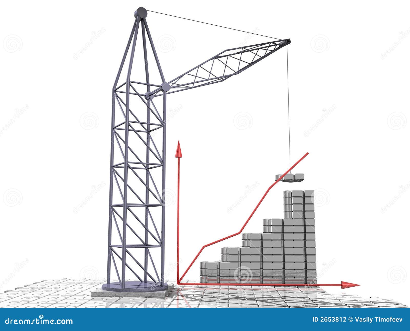 Build your business 1 stock illustration. Illustration of design - 2653812