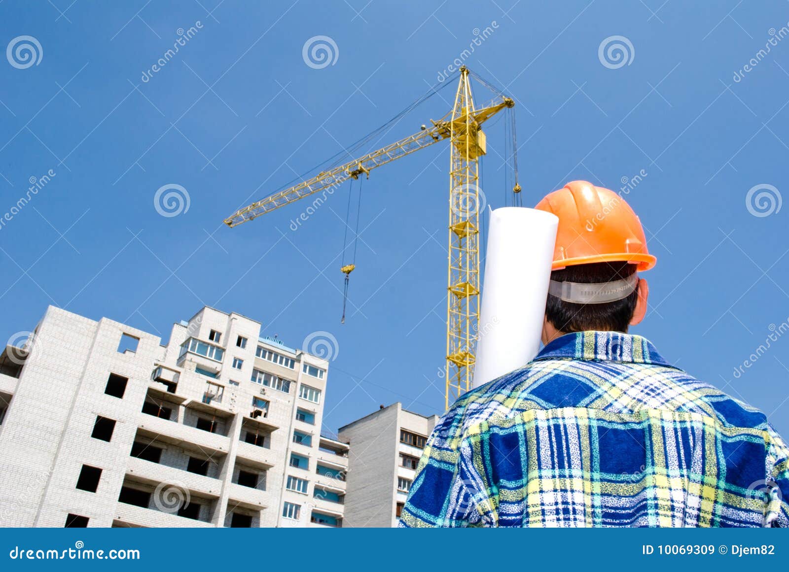 Builder stock image. Image of worker, employment, business - 10069309