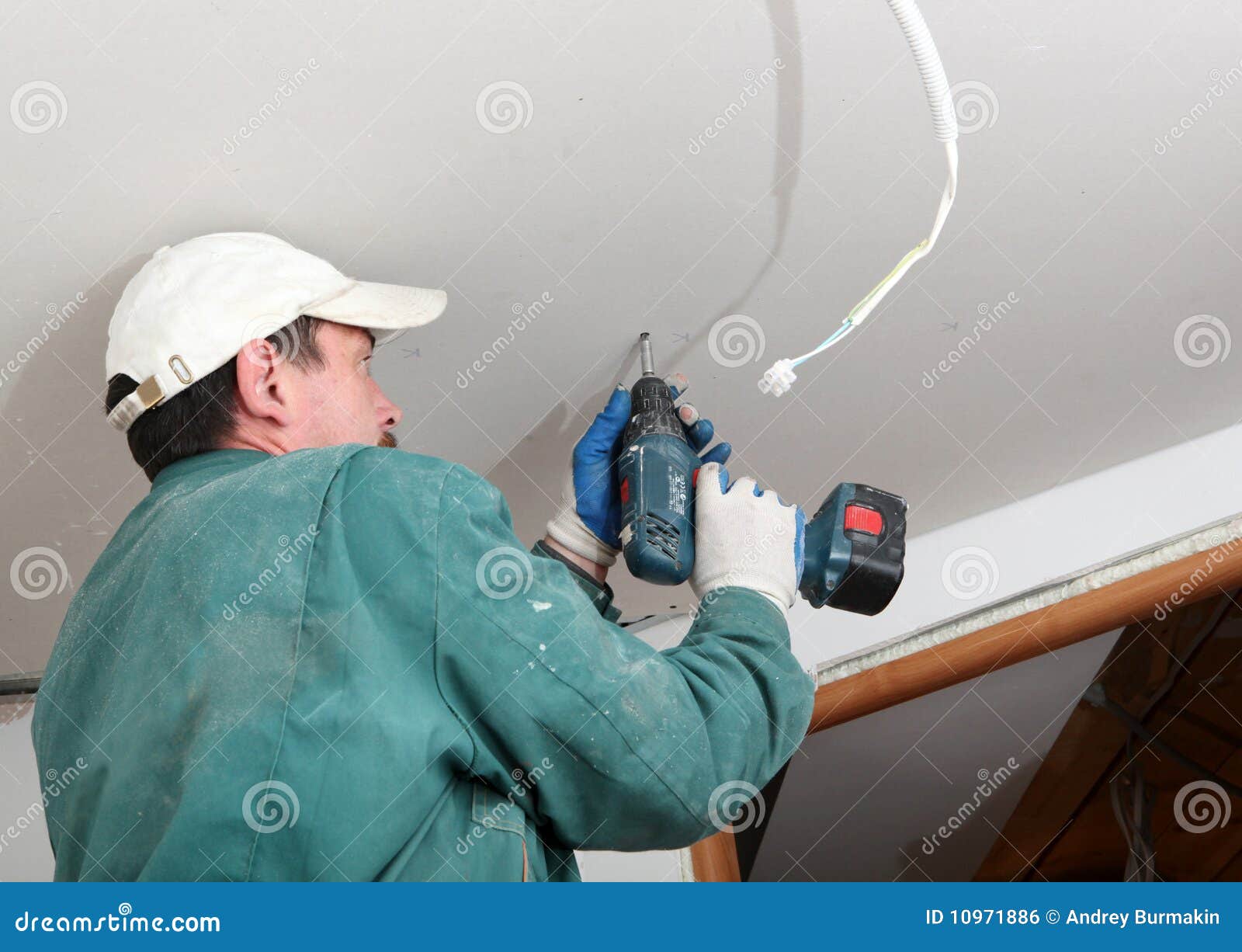 Builder stock photo. Image of plank, construction, business - 10971886