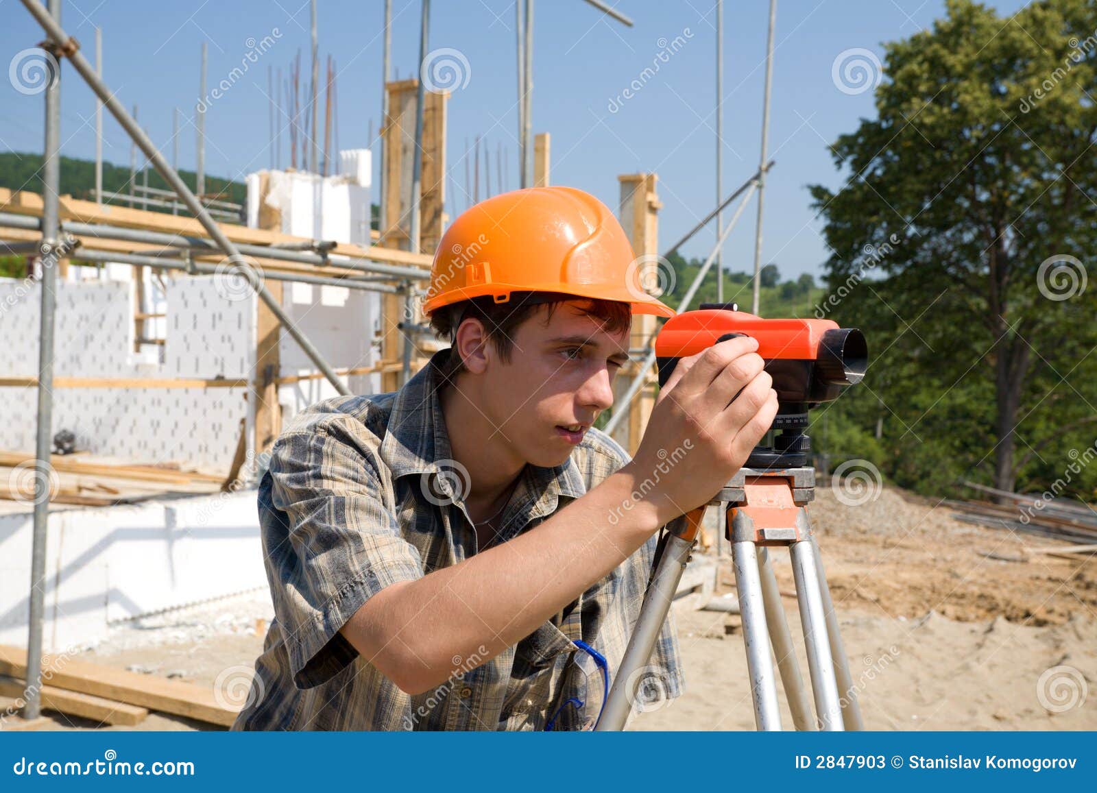 Builder stock image. Image of engineering, design, architect - 2847903
