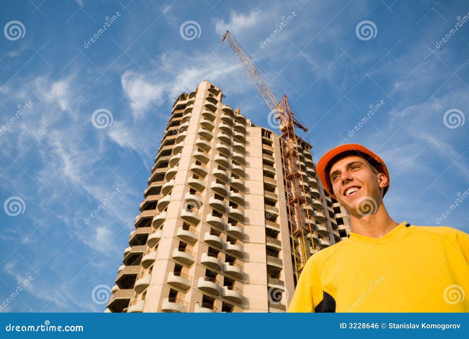 Builder stock photo. Image of contractor, house, estate - 3228646