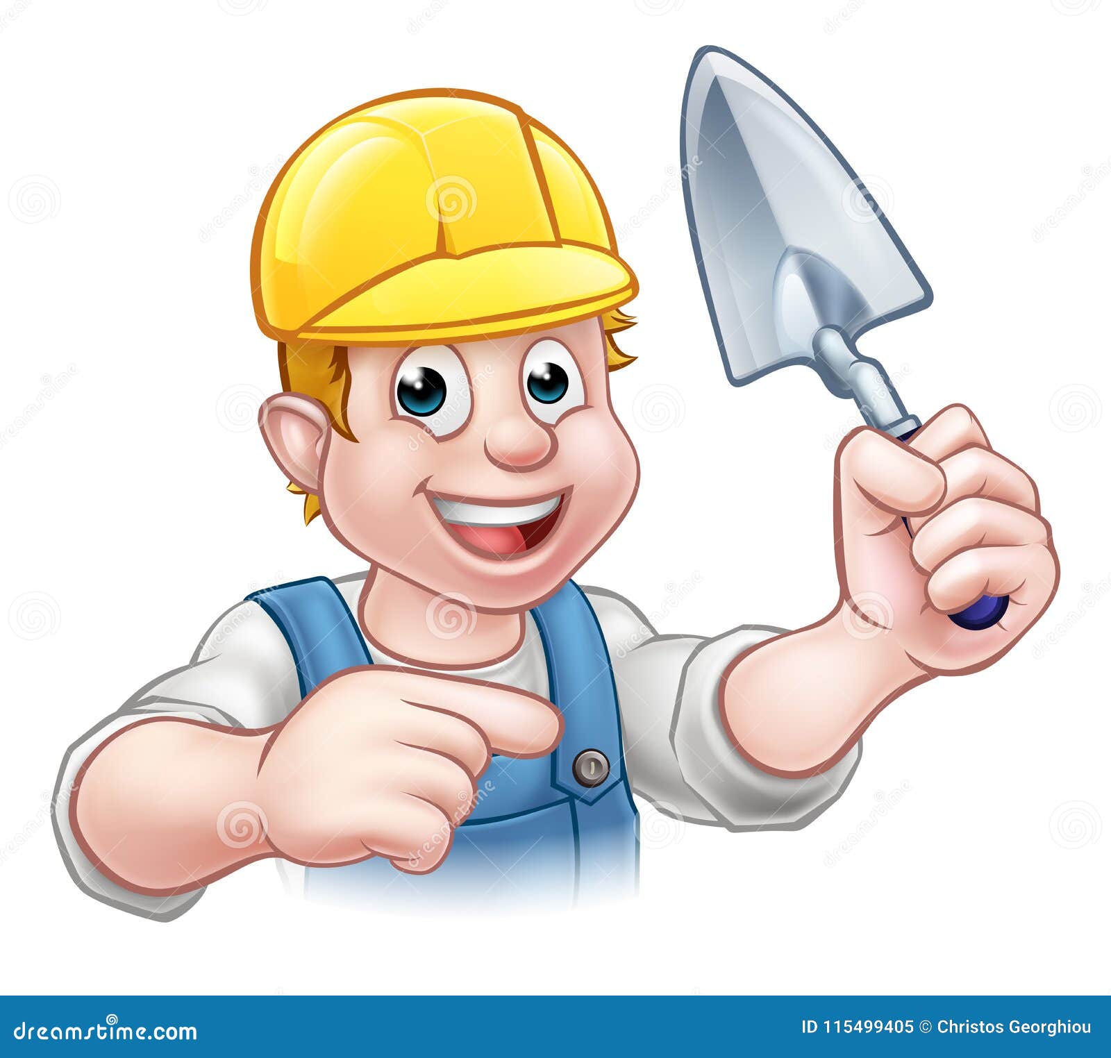 Builder Bricklayer Construction Worker Trowel Tool Stock Vector ... Builder Bricklayer Construction Worker Trowel Tool Stock Vector ...