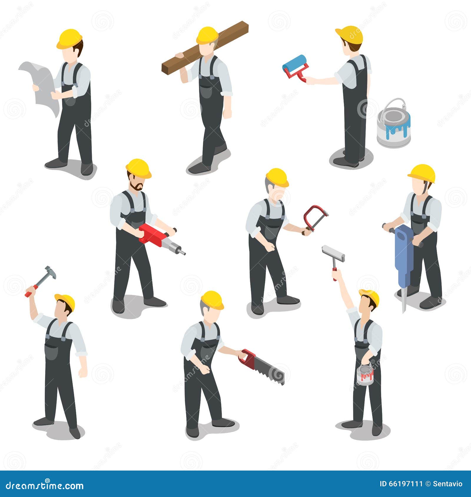 JOBBER. Concept With People, Letters And Icons. Flat Vector ...