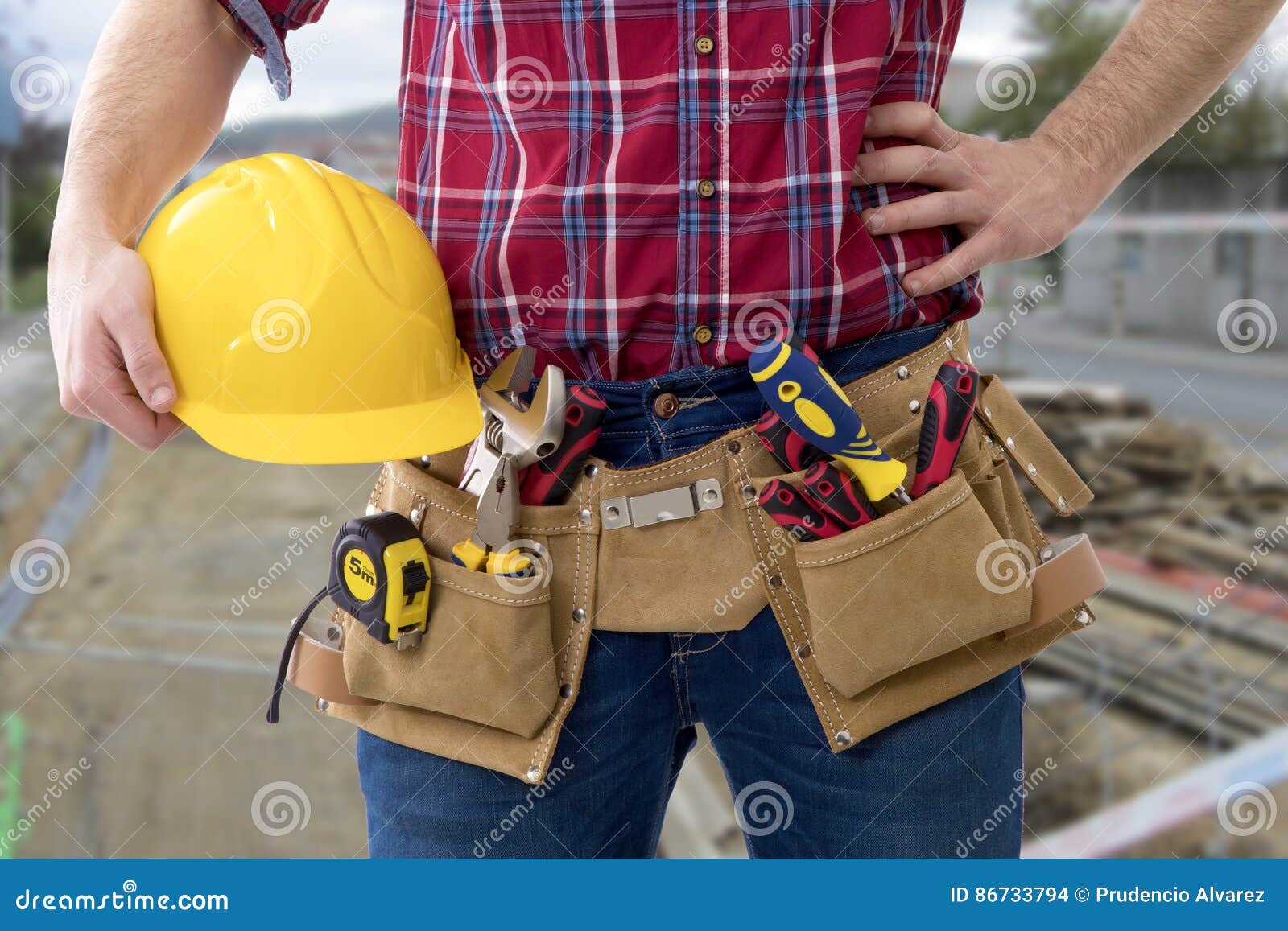 Builder construction man stock photo. Image of bricolage - 86733794