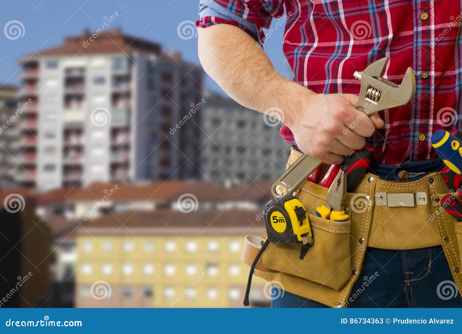 Builder construction man stock image. Image of creative - 86734363