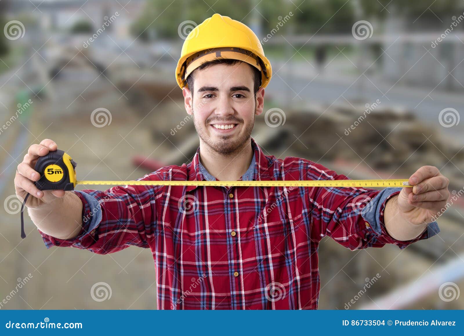Builder construction man stock photo. Image of home, reforms - 86733504