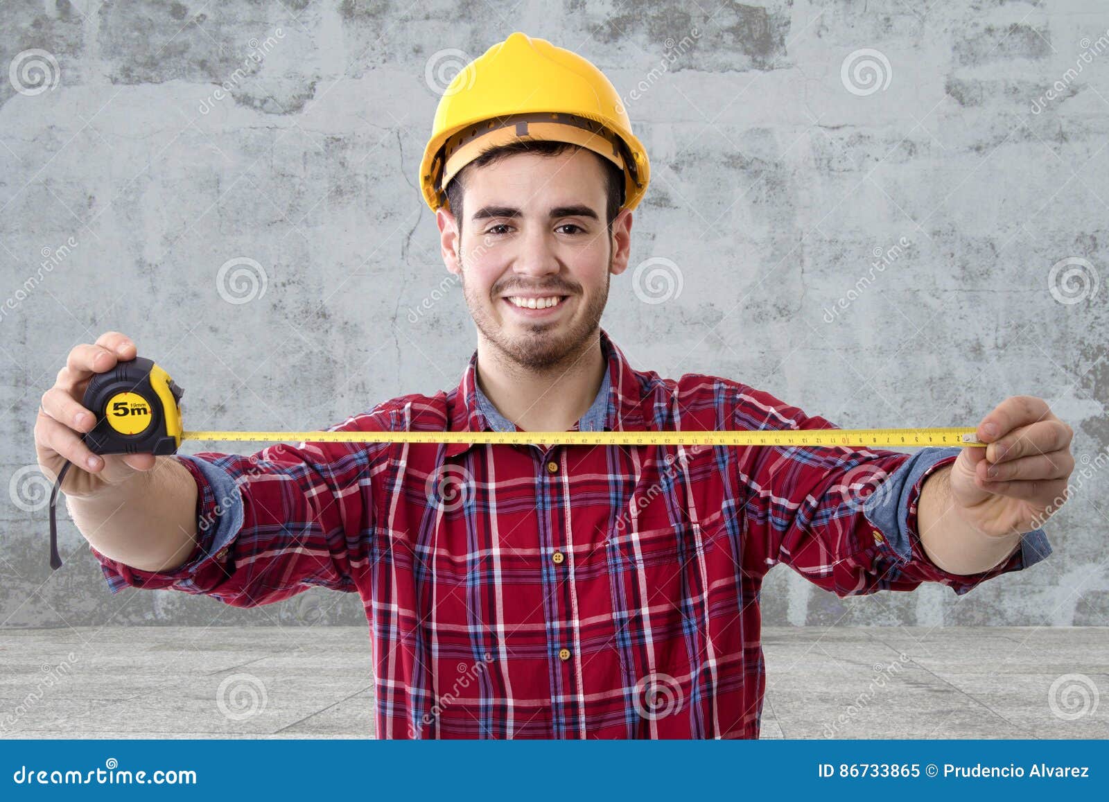 Builder construction man stock image. Image of builder - 86733865